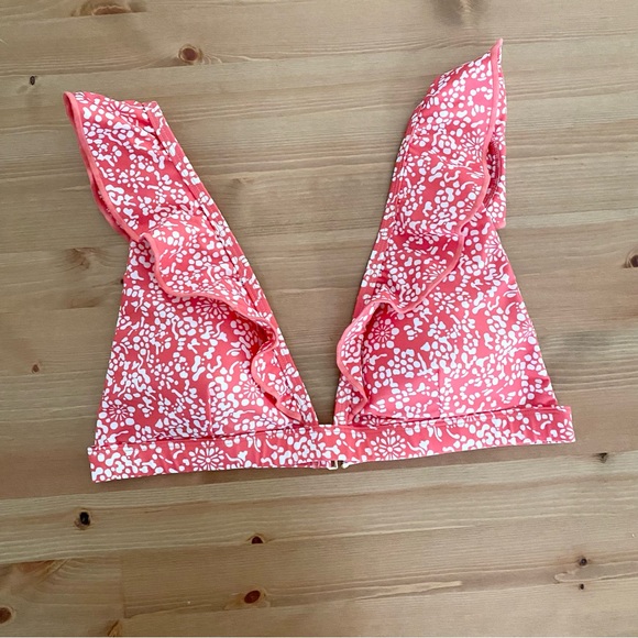 summersalt | Swim | Summersalt Soft Red Coral Pink White Floral ...
